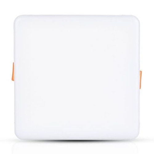 Panou LED Patrat Ajustabil Alb Rece, 18W, 6400K - eMAG.ro