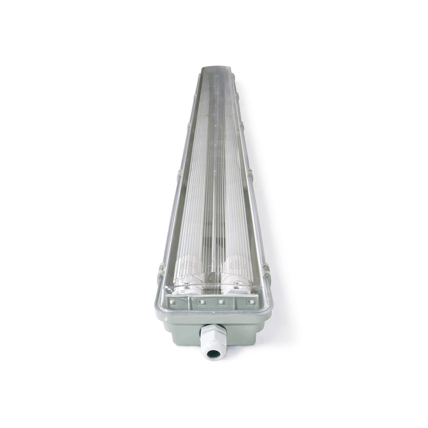 Set 2 tuburi LED si corp etans Koloreno, Plastic, T8, 18W, 120 cm ...