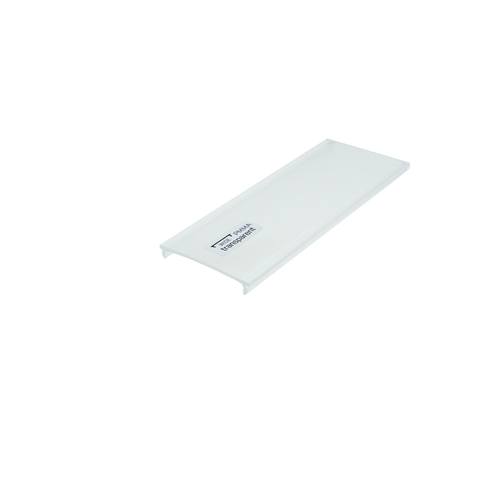Difuzor pentru profil LED Lumines Wide, PMMA, 2m, Transparent - eMAG.ro