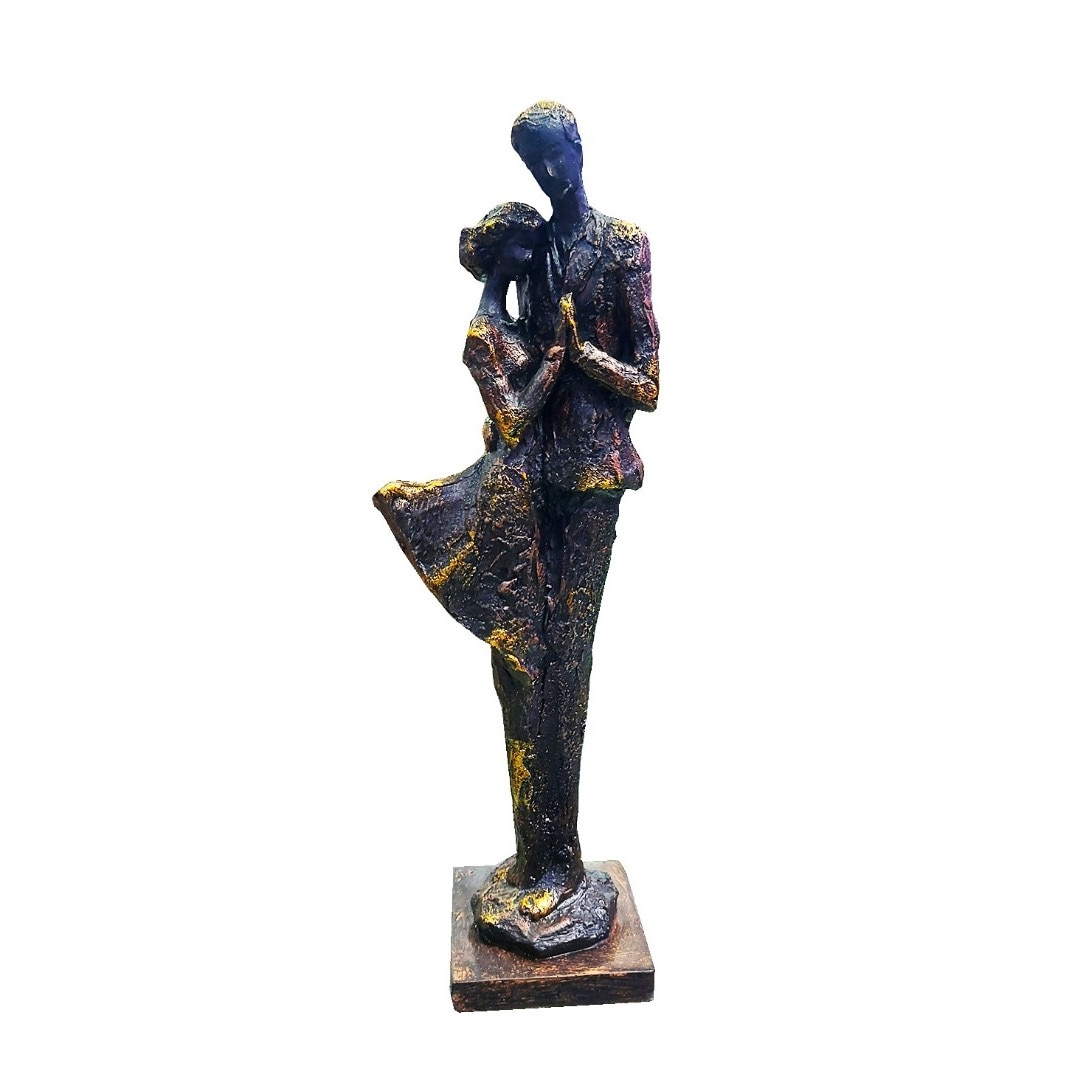 Statueta cuplu, 35 cm, 30012TT - eMAG.ro