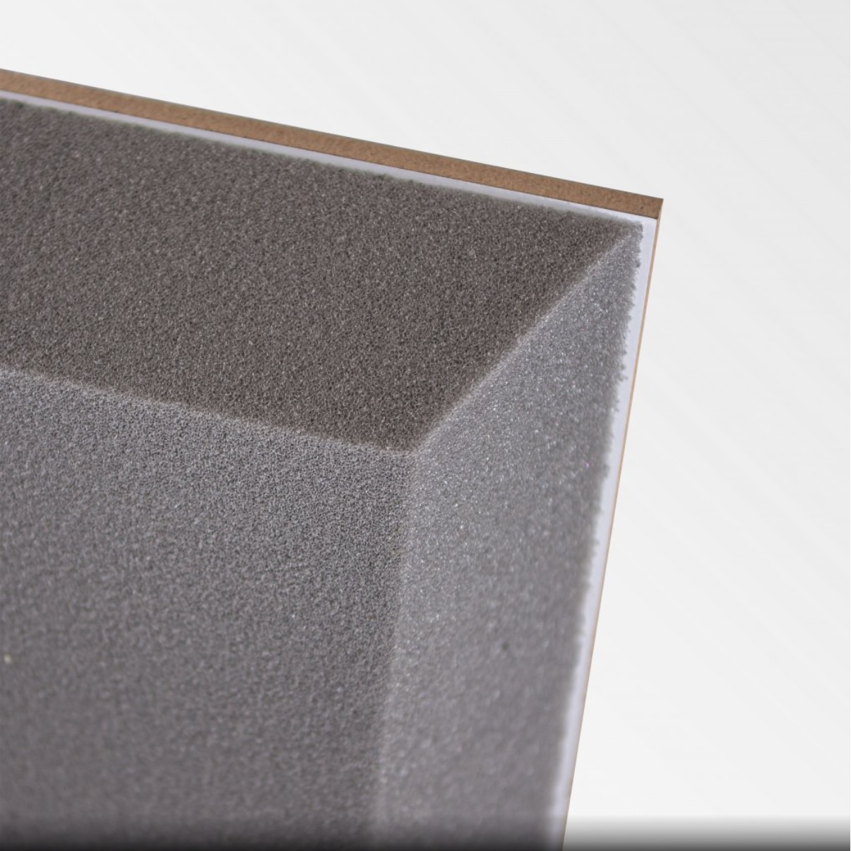 Panou acustic din lemn perforat Decibel Wavo, 500x500x57mm, alb - eMAG.ro