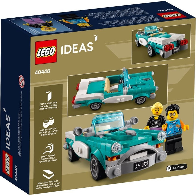 Set de constructie, Lego, Plastic, Ideas, Vehicul de epoca, Multicolor ...