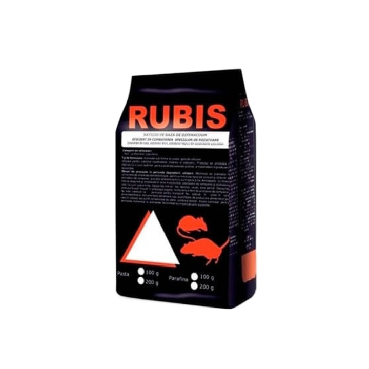Momeala Raticida Rubis Pasta 200g - eMAG.ro