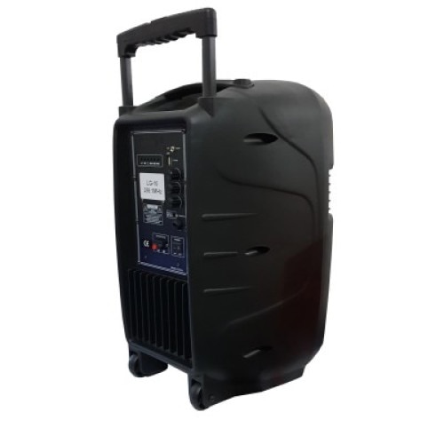 Boxa Activa Cu Statie Tip Troller cu Microfon Wireless, Bluetooth, USB ...