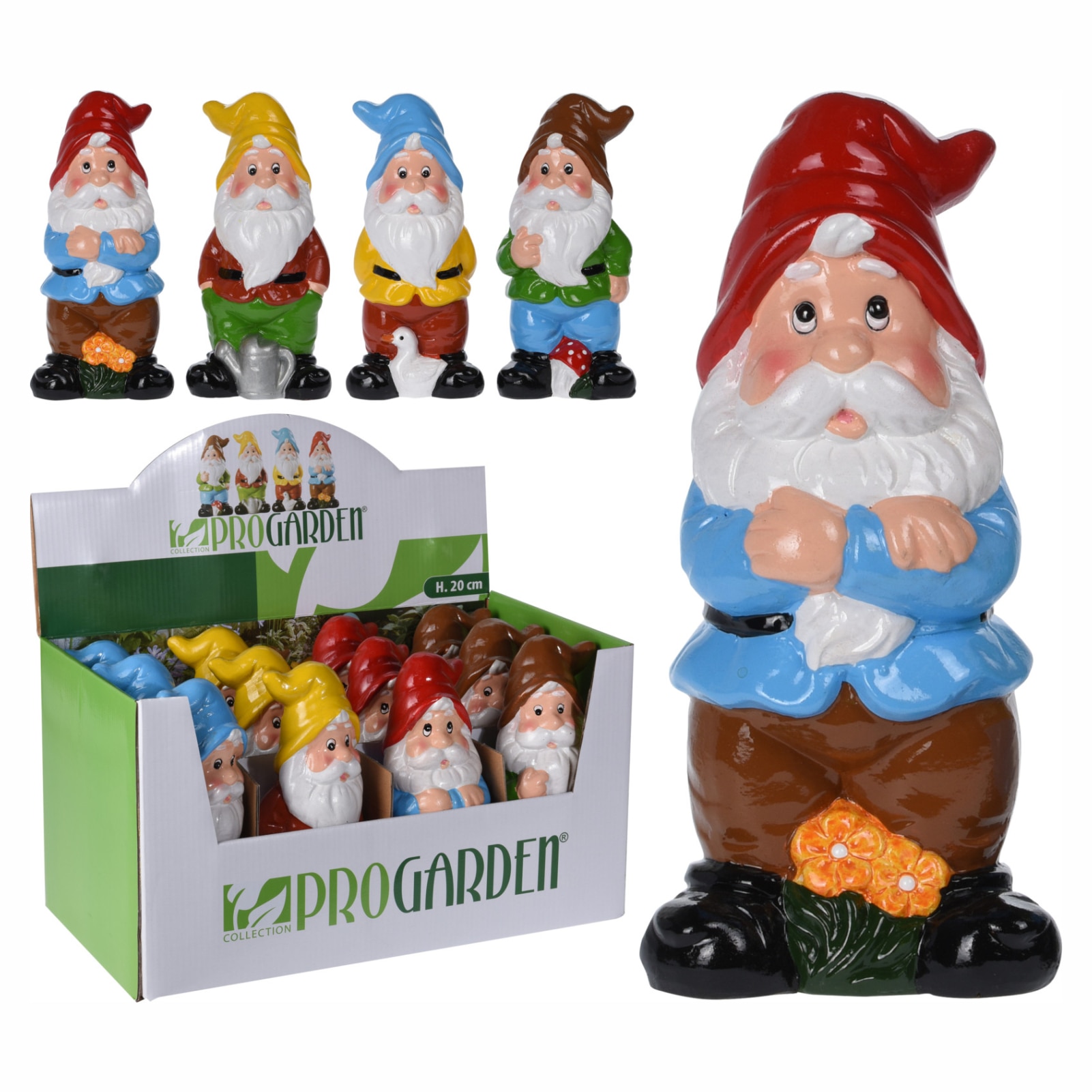 Figurina pitic de gradina din ceramica 13x9x30 cm - eMAG.ro