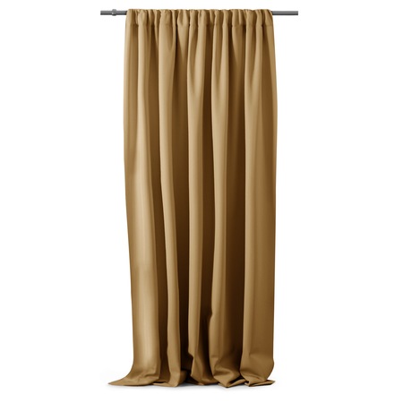Perdele opace, 140x270 cm, Galben - eMAG.ro
