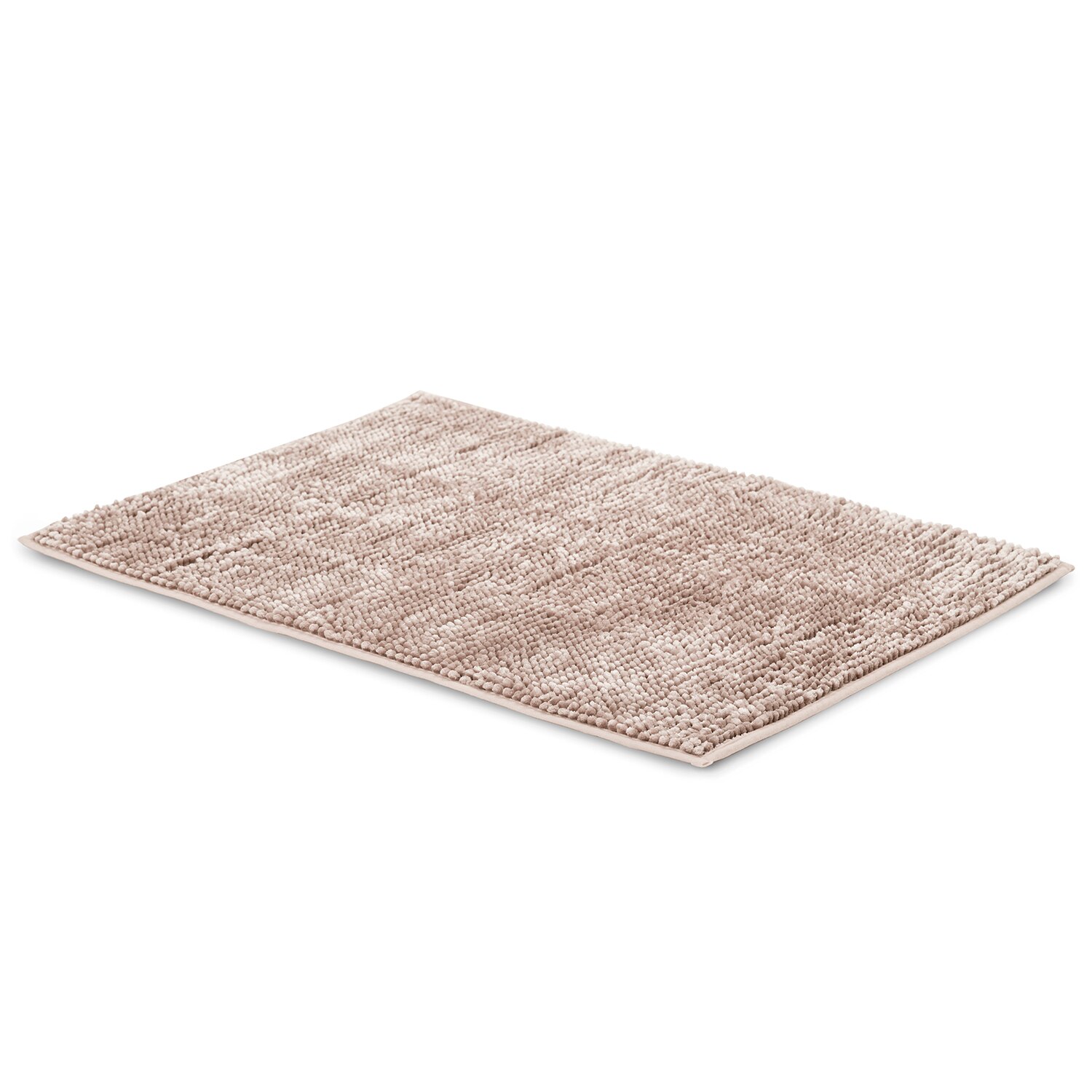 Covor baie moale, 70x120 cm, Roz - eMAG.ro