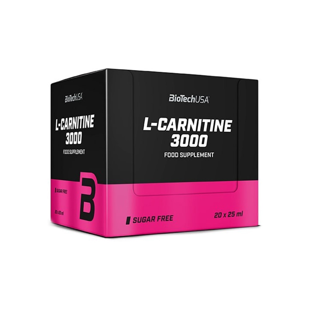 Течен карнитин Biotech L-Carnitine 3000, Портокал, 20 ампули - eMAG.bg