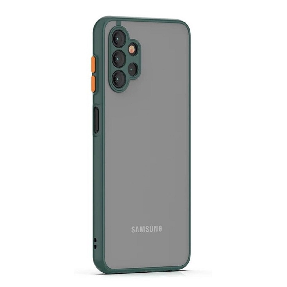 Husa Premium cu protectie la camere cu spatele mat pentru Samsung ...
