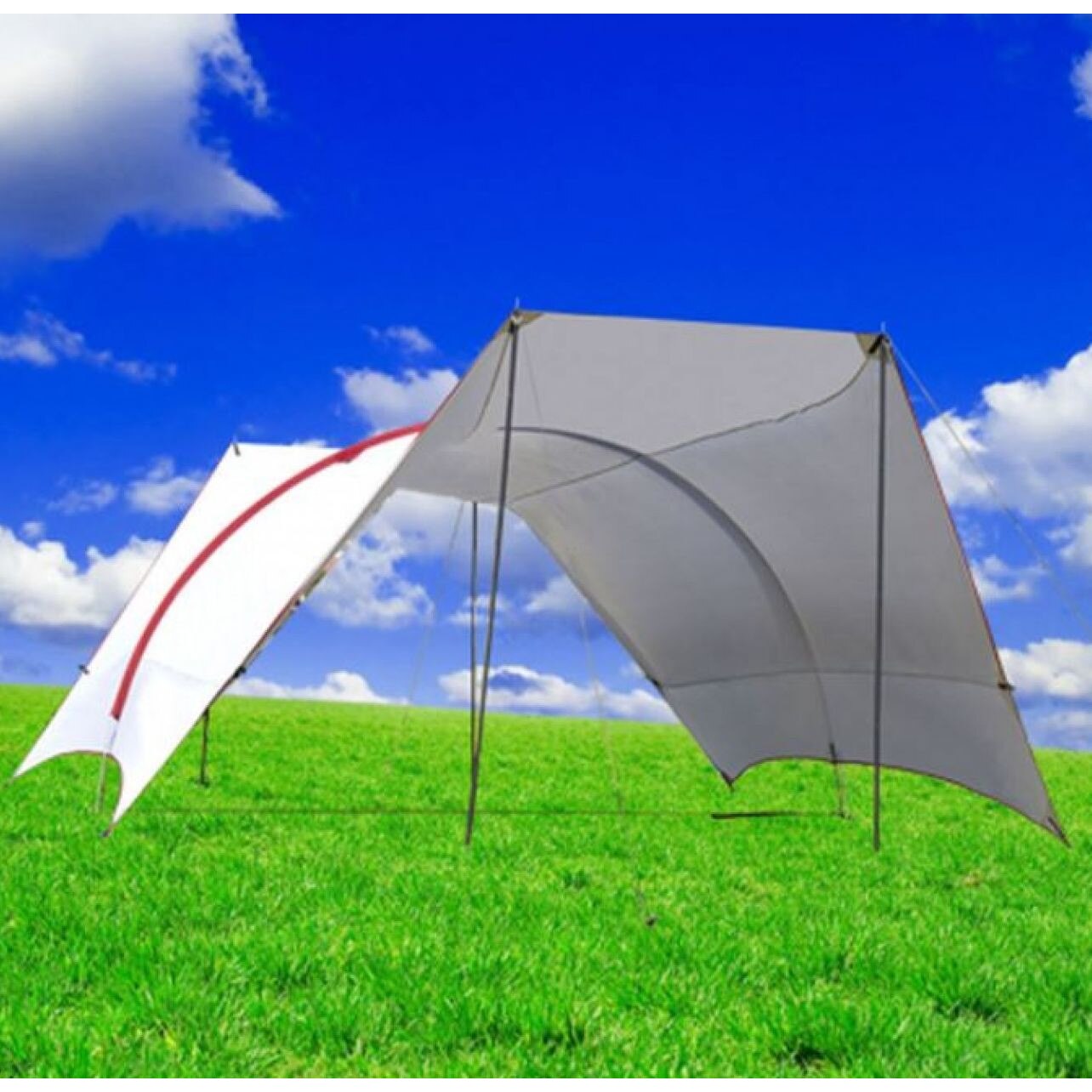 Pavilion, Prelata Soare, pentru Gradina, Camping, 600 x 380 x 200 cm ...