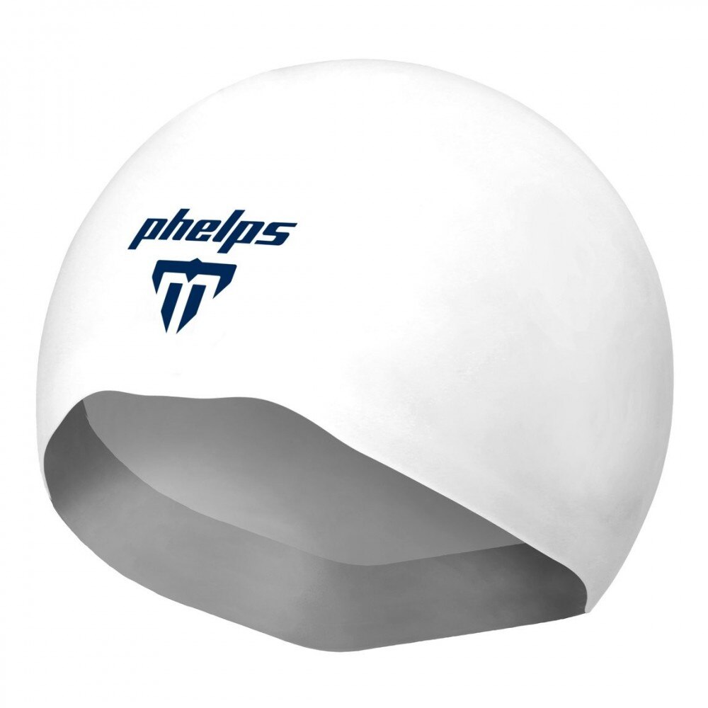 Casca de inot MP Phelps Race Cap, alb, universal - eMAG.ro