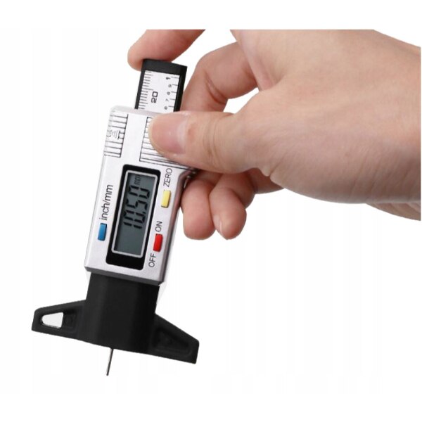 Subler electronic special conceput pentru masurarea anvelopelor, Gri ...