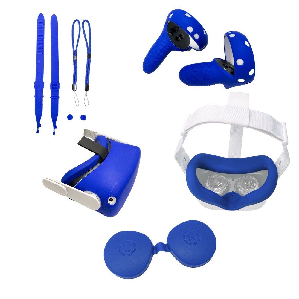 Set Vortex Virtual Reality de protectie 5 in 1 pentru Oculus Quest 2 ...
