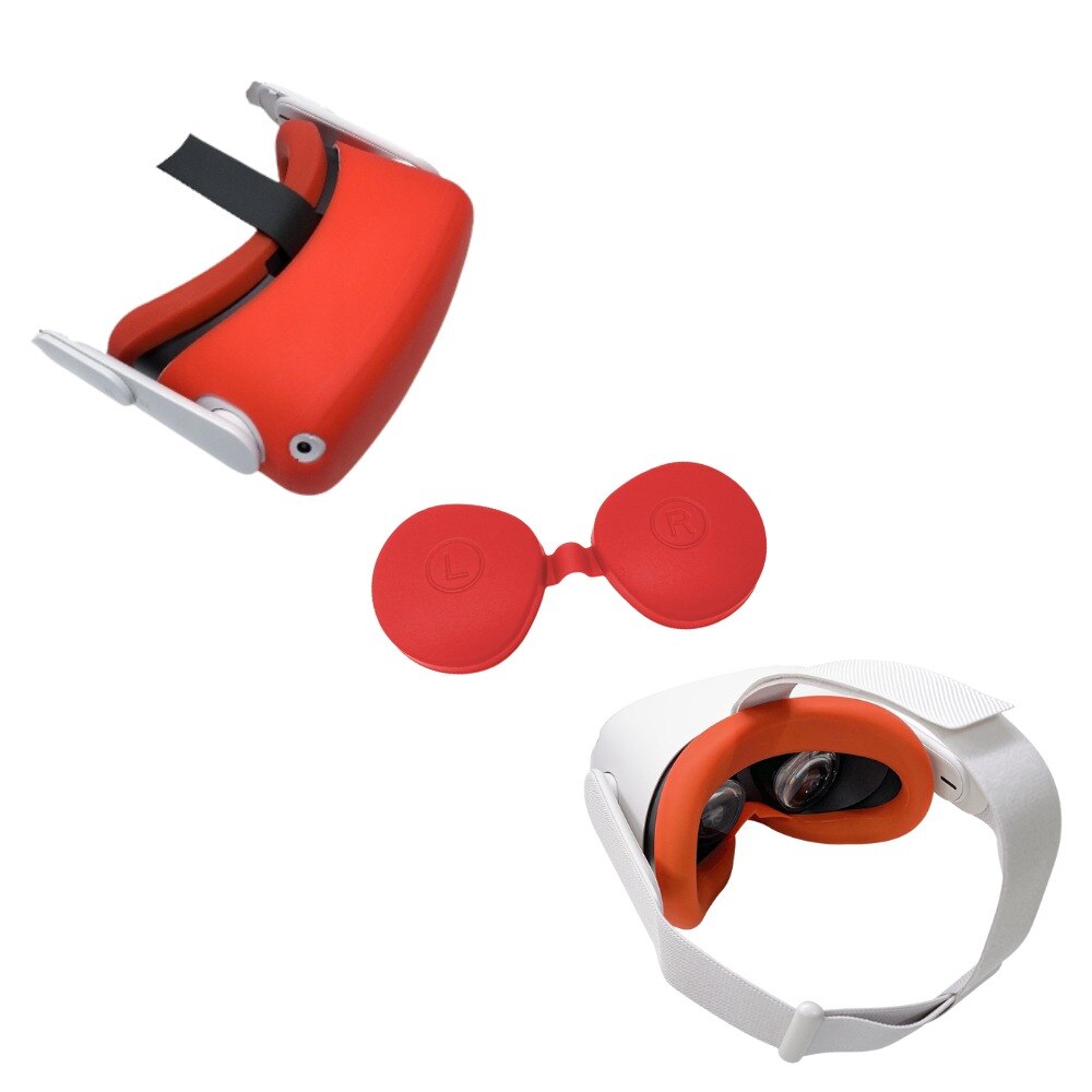 Set Vortex Virtual Reality de protectie 3 in 1 pentru Oculus Quest 2 ...