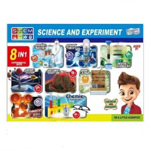 Set experimente STEM 8 in 1 - eMAG.ro