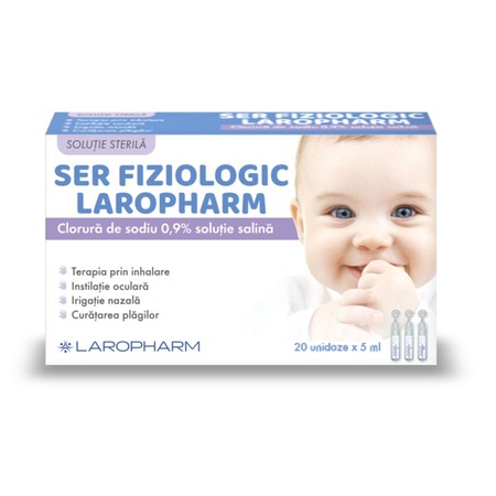 Ser Fiziologic Laropharm, 20 unidoze x 5 ml - eMAG.ro