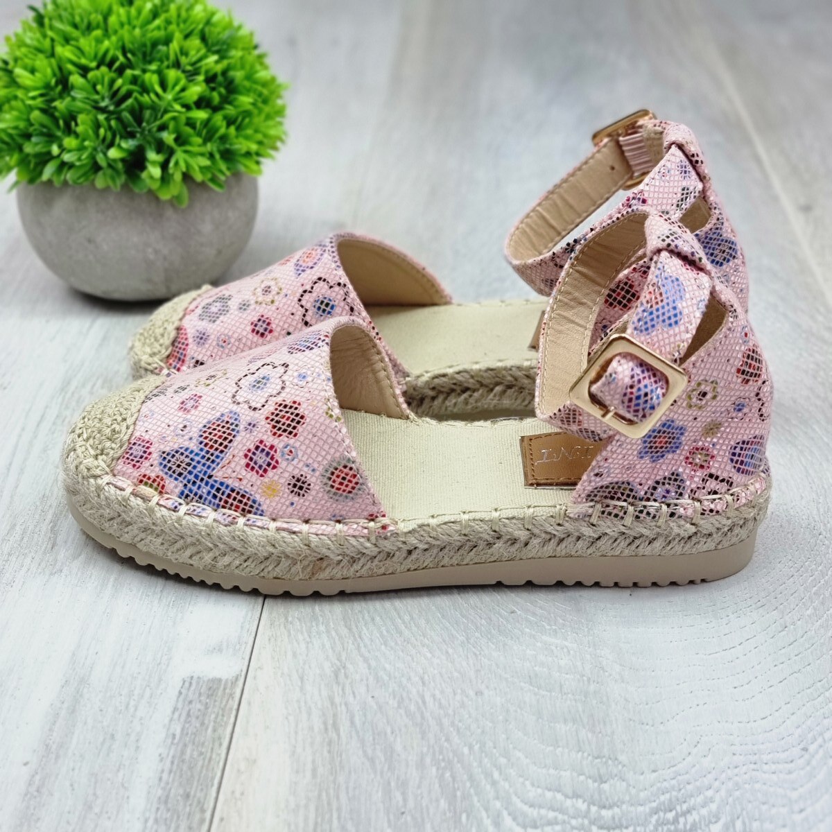 Sandale copii, inTrend, A21-35, Piele ecologica, Roz, 29 - eMAG.ro