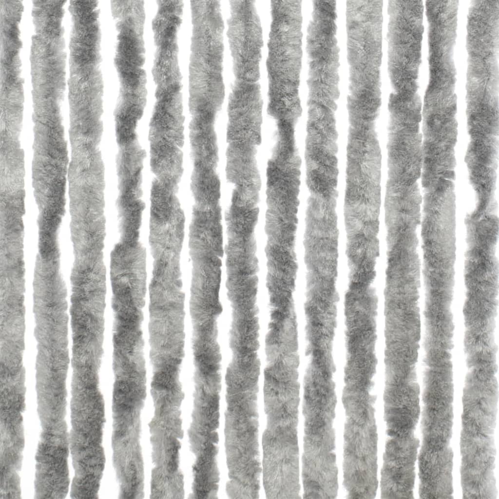 Perdea de muste pentru usa Chenille Travellife, Gri, 185 x 56 cm - eMAG.ro