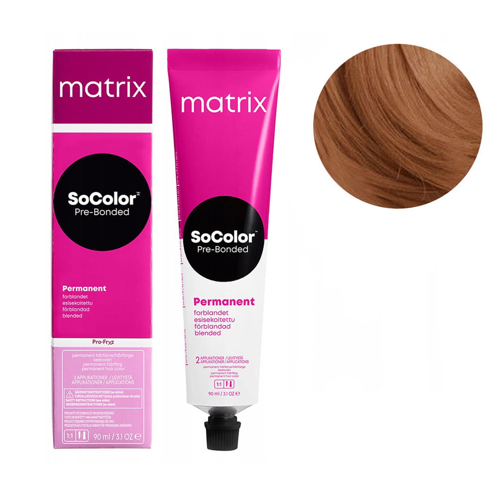 Vopsea de par SoColor Nr 7C, Matrix, 90 ml, Saten - eMAG.ro
