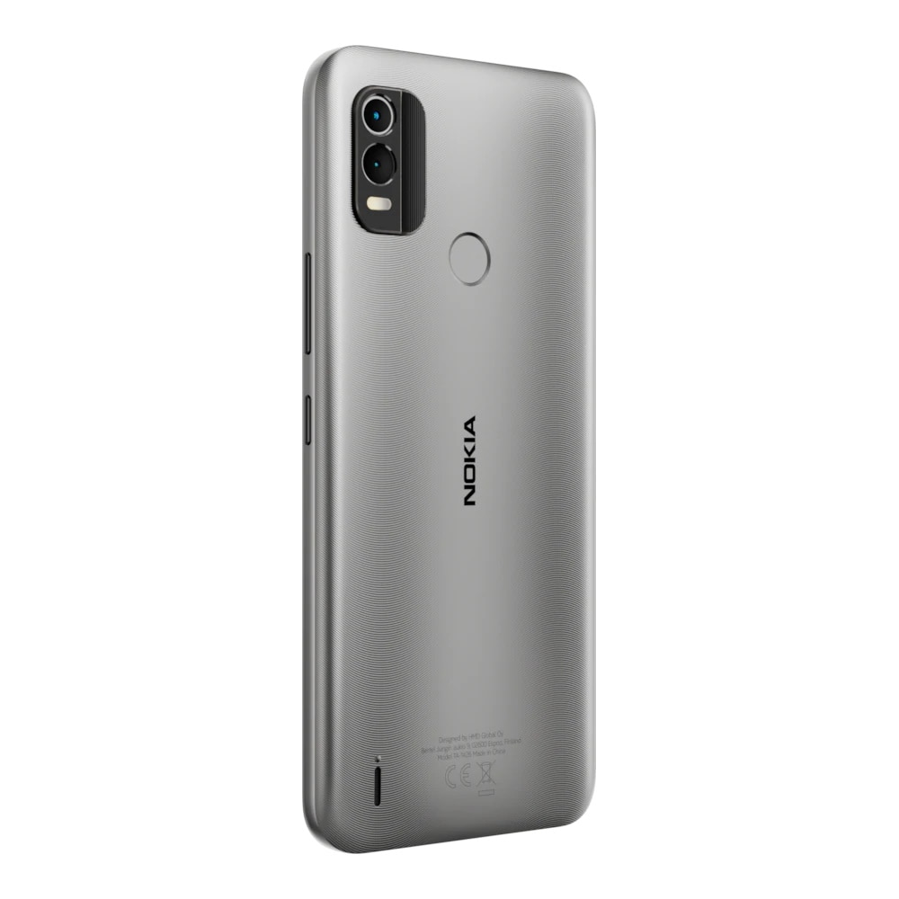 Мобилен телефон Nokia C21 Plus, две SIM карти, 64GB, 3GB RAM, 4G, сив ...