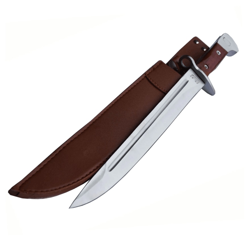 Cutit baioneta inscriptionat AK-47 CCCP 42,5 cm teaca inclusa - eMAG.ro