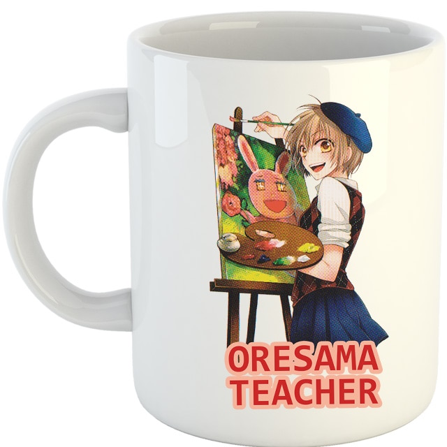 Cana Oresama Teacher Mafuyu Art Painting Usagi Mask, alba, 330 ml - eMAG.ro