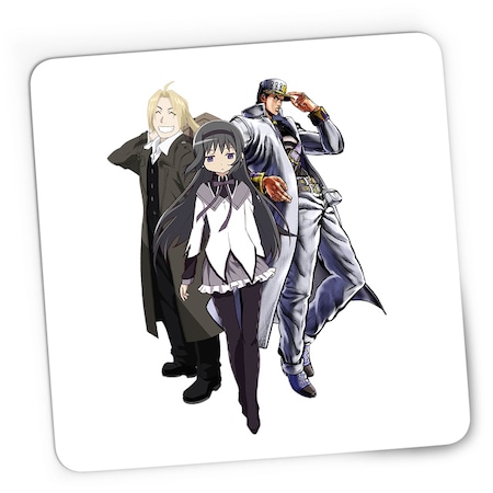 Гейминг подложка за мишка Madoka Magica Akemi Homura FMA Edward Jojo ...