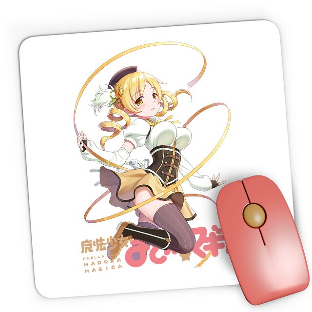 Gaming Egérpad Madoka Magica Tomoe Mami Gun Magical Girl, 21x19 cm ...