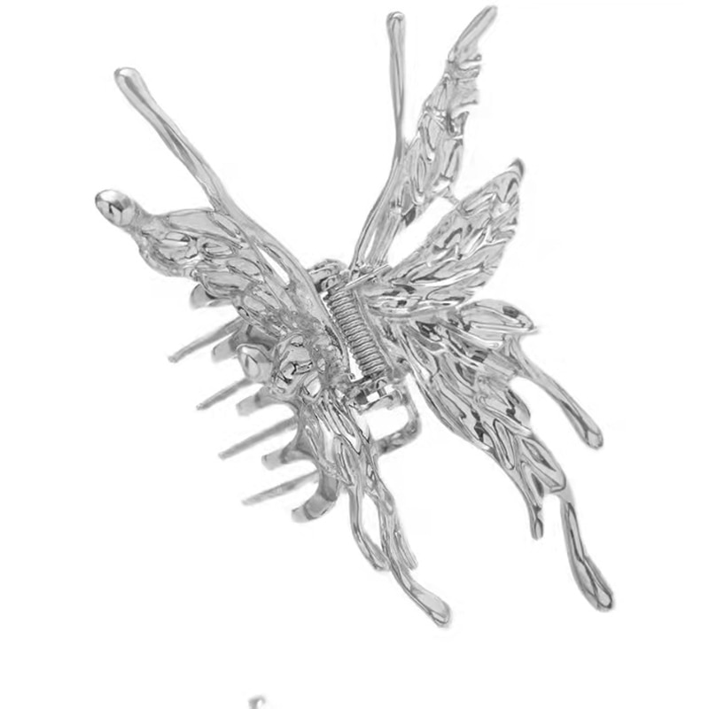 Agrafa par, Metal, 4.5x11.5 cm, Argintiu - eMAG.ro