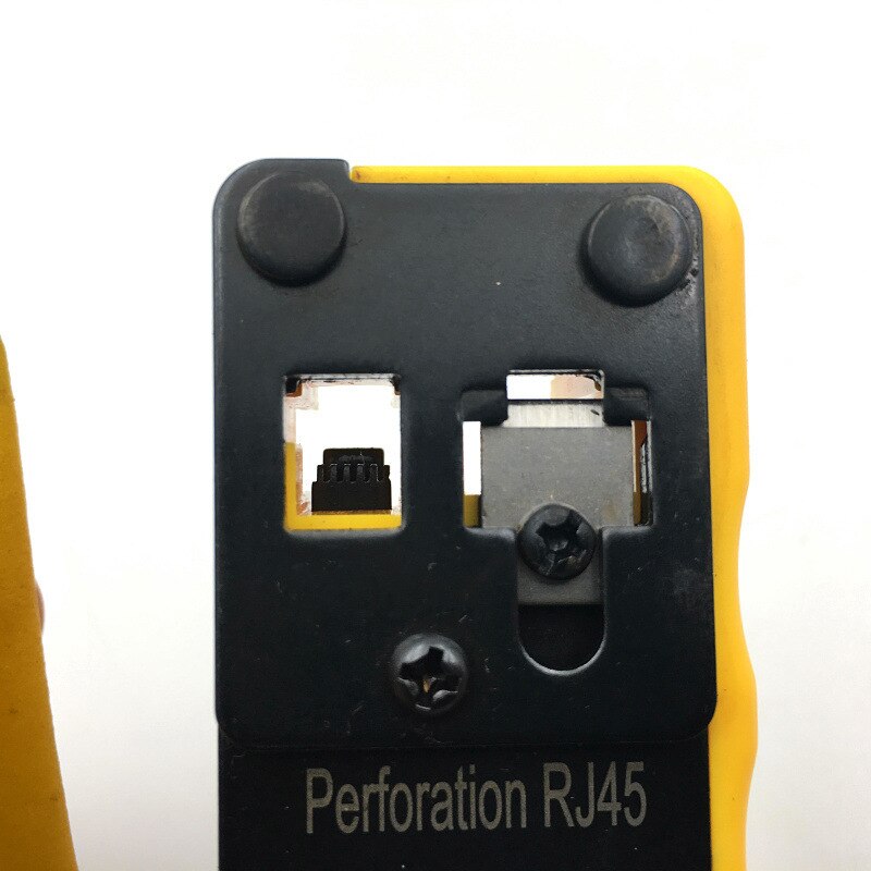 Cleste profesional pentru sertizare mufe RJ45, cablu de retea sau ...