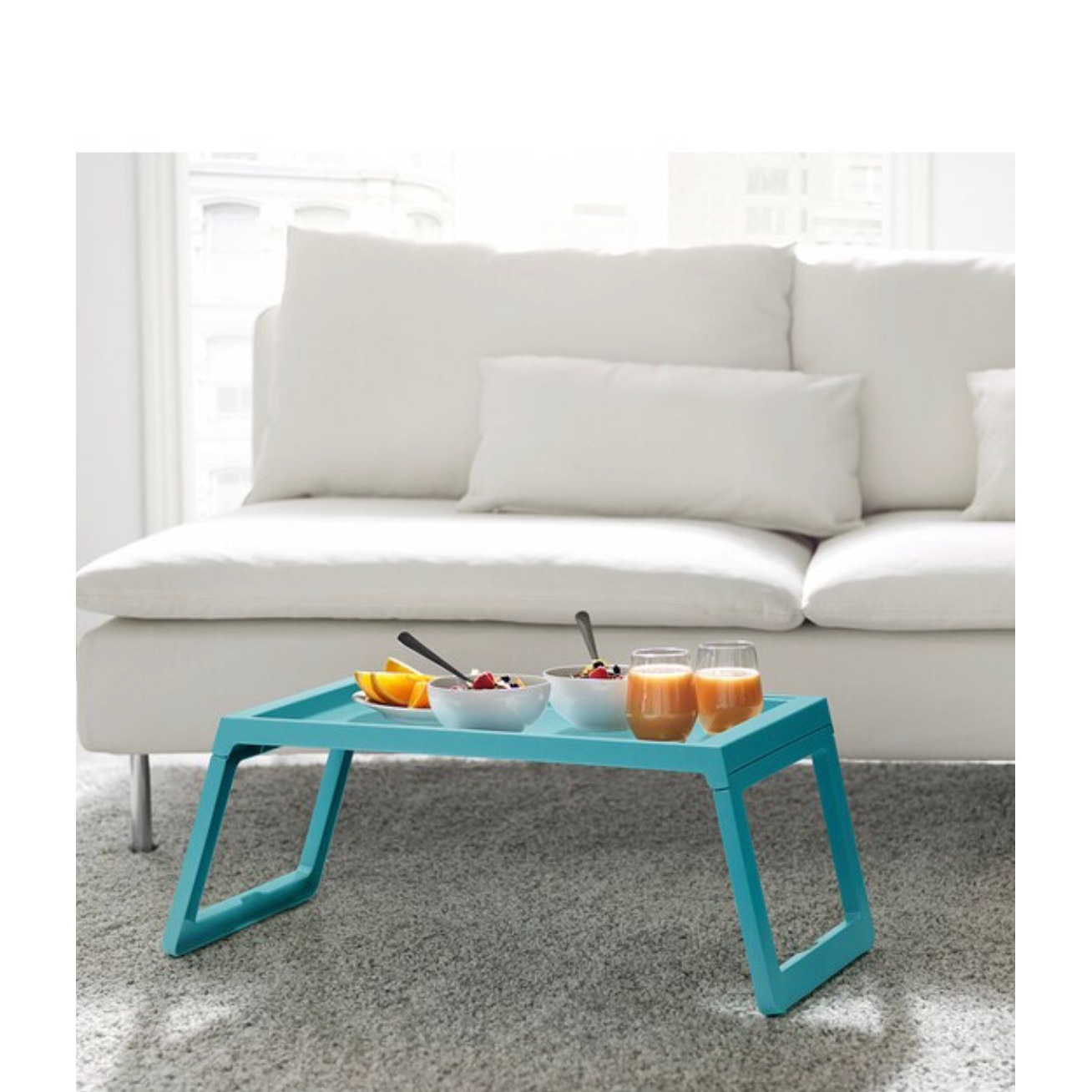 Tava Tip Masuta Cu Picioare Pliante, Pentru Servire Mic-Dejun, Sferique ...