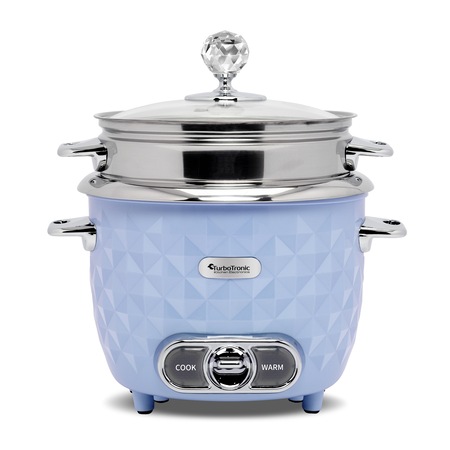 Oala de fiert orez Rice Cooker Diamond TurboTronic TT-RC1D, 400 W, 1L ...