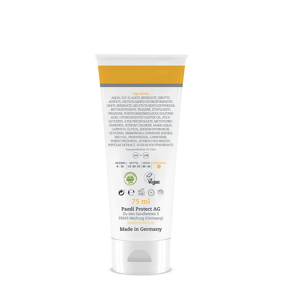 Crema protectie solara pentru copii, PAEDIPROTECT, SFP 50+ - eMAG.ro