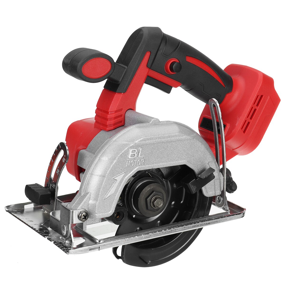 Ferastrau circular electric, MECO, fara baterie, 1200 W, 3600 rpm, 125 ...