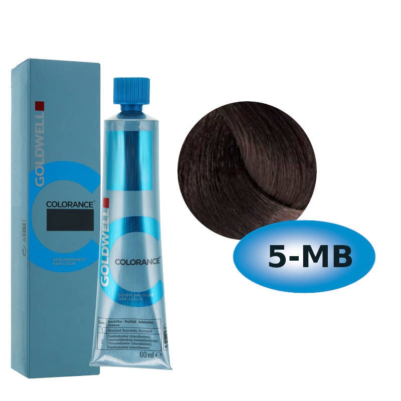 Vopsea par, Goldwell, COLORANCE Farba, 60 ml, 5-MB - eMAG.ro
