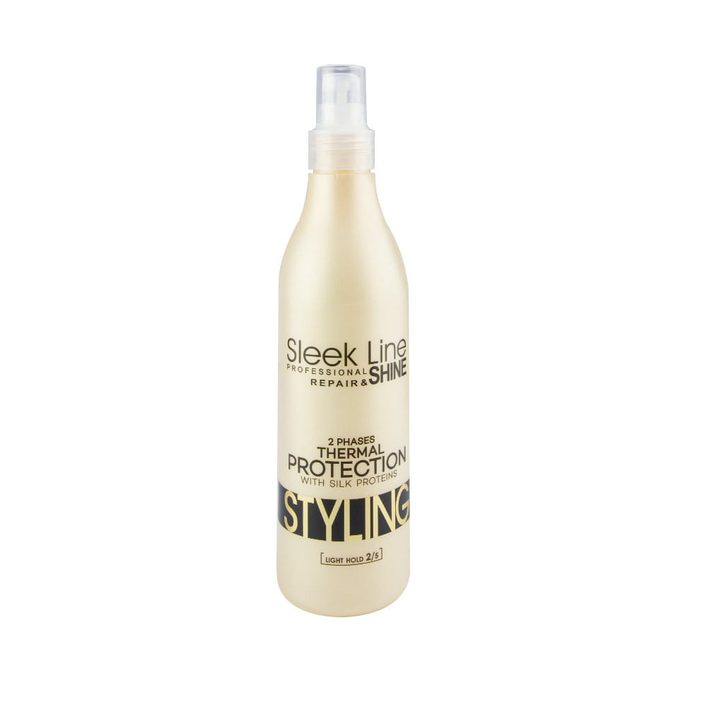 Protectie termica pentru par Sleek Line, Stapiz, 300 ml - eMAG.ro