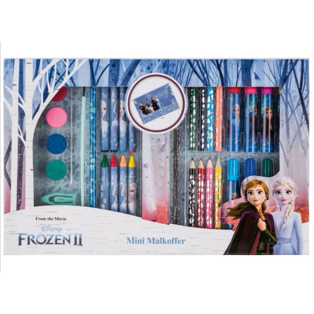 Set pentru colorat cu penar Frozen 2 - eMAG.ro