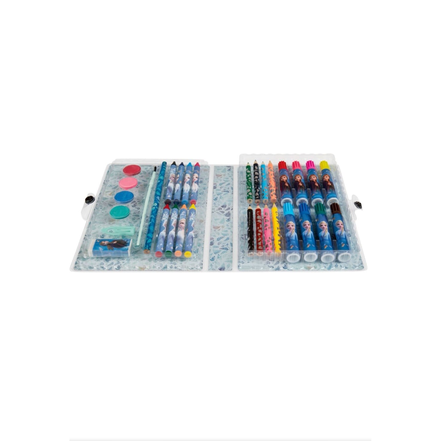 Set pentru colorat cu penar Frozen 2 - eMAG.ro
