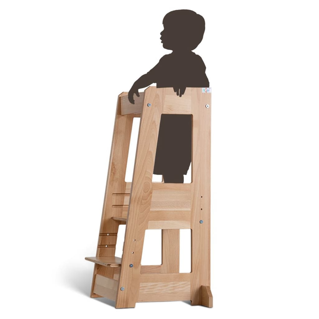 Turn de invatare tiSsi, Maro, 40 x 40 x 89 cm - eMAG.ro