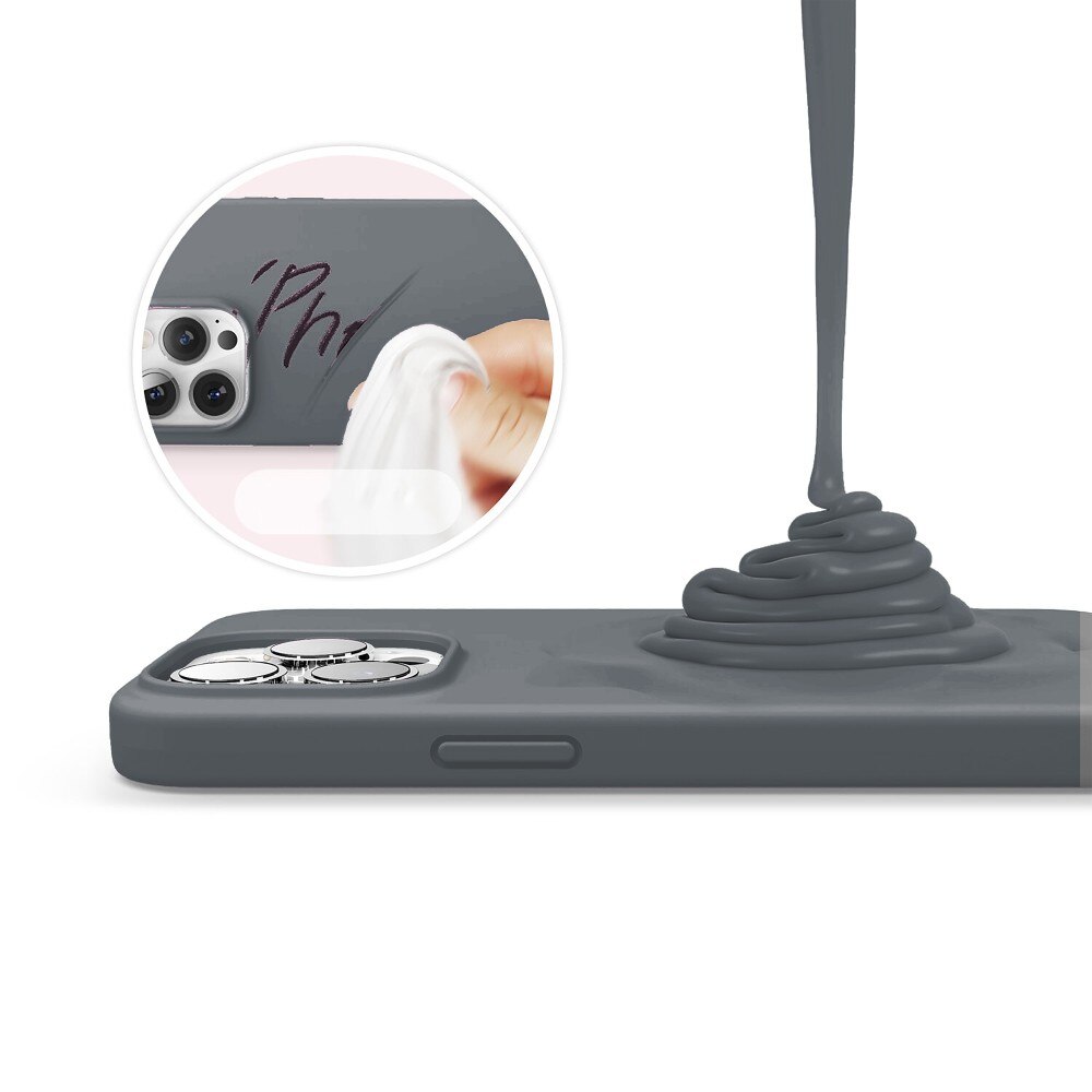 Husa CASEY STUDIOS™ pentru iPhone 13 Pro, Soft Silicone Premium ...