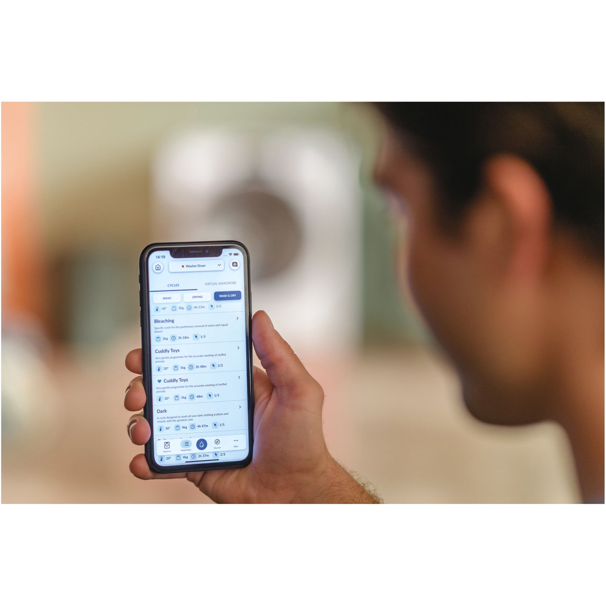 Candy Rapido Pro RP 4146BWMBC/1-S Mosógép, 14 kg, 1400 ford./perc, A ...