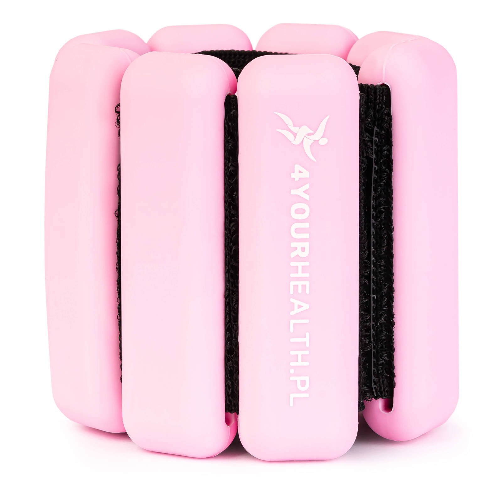 Set 2 greutati glezne/incheieturi, 4yourhealth, Neopren, 0.25 kg, Roz ...