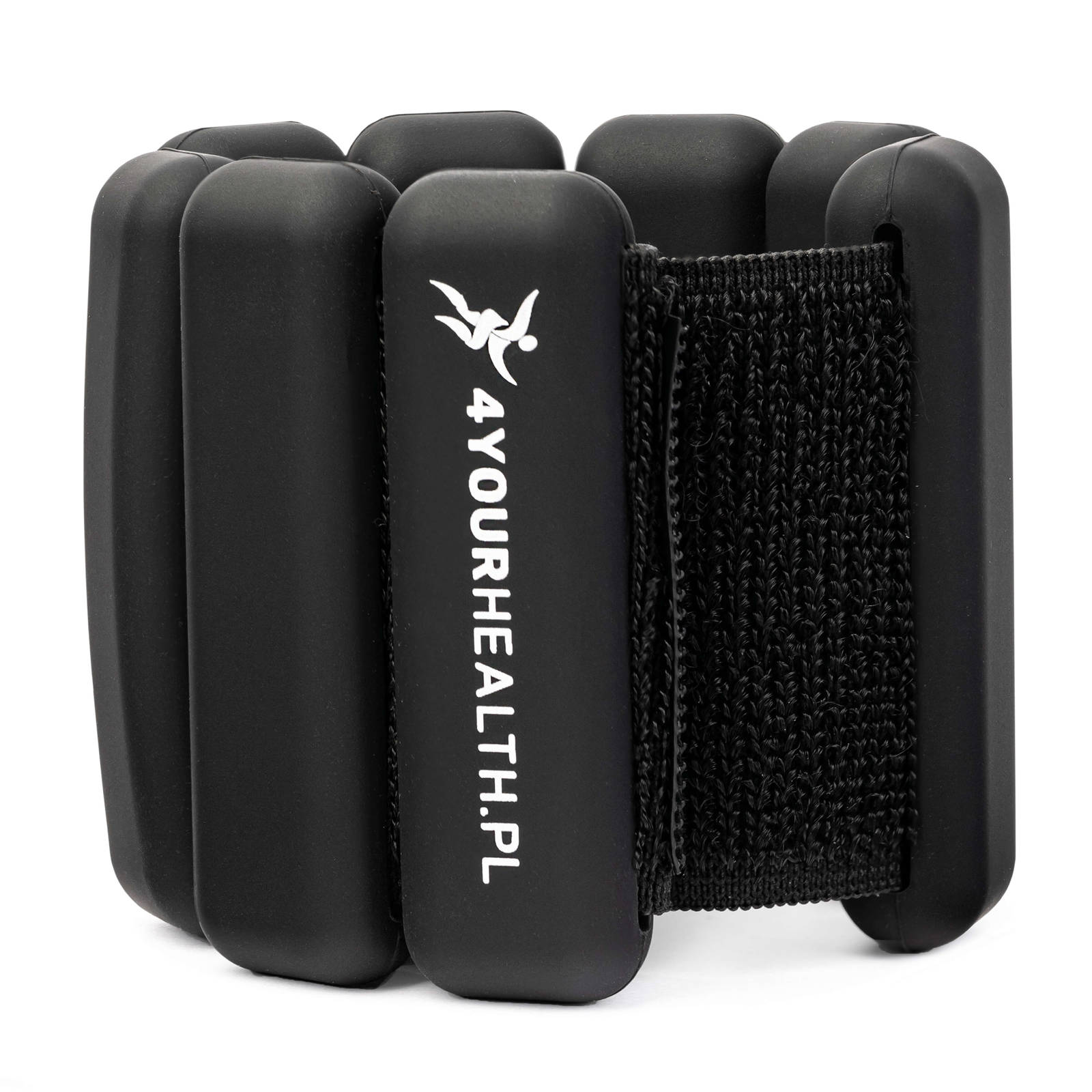 Set 2 greutati glezne/incheieturi, 4yourhealth, Neopren, 0.25 kg, Negru ...