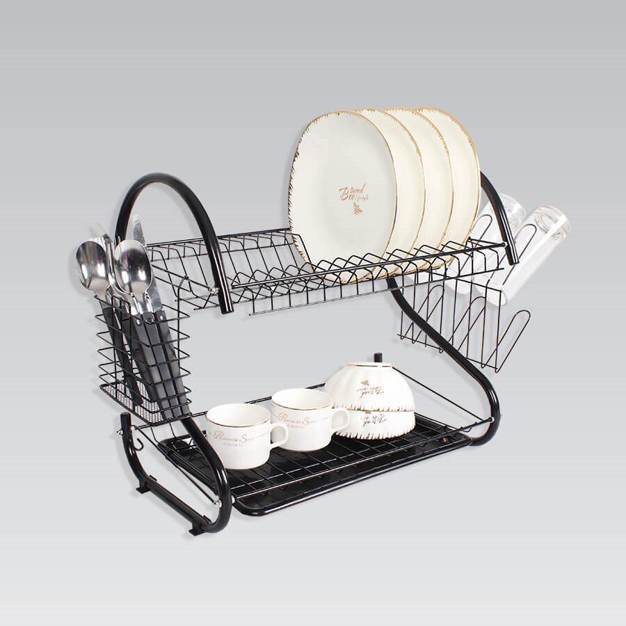 Black drying rack 43 cm MR-1025-43 Maestro - eMAG.hu