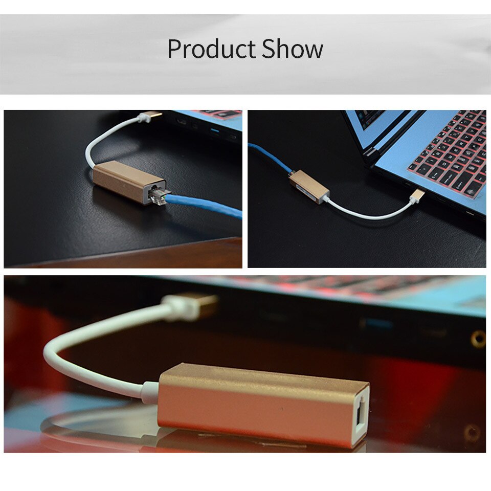 Adaptor, Gitfos, RJ45/USB, Argintiu - eMAG.ro