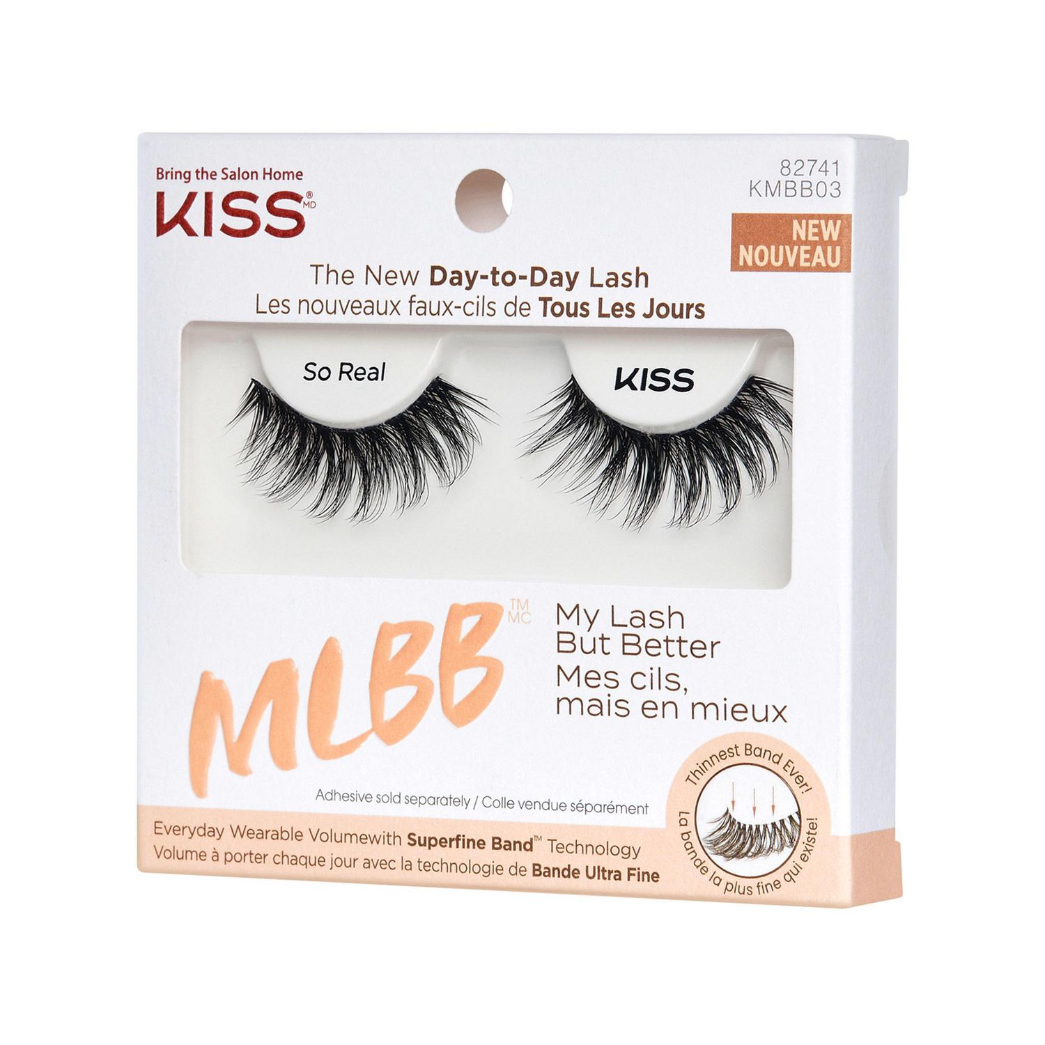 Изкуствени мигли Kiss MLBB KMBB03C So Real - eMAG.bg