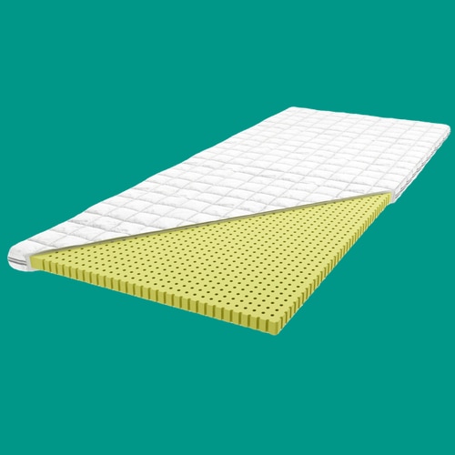 Topper antialergic, WEBTEX-1, Latex AloeVera, Alb, 160x200 cm ...