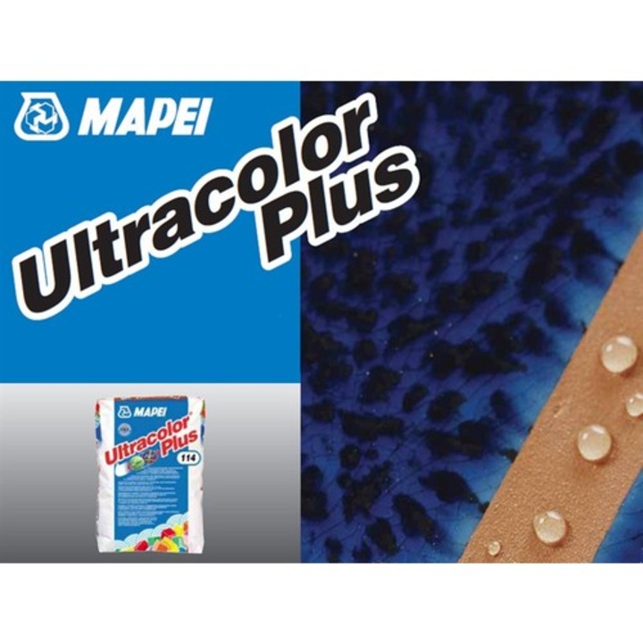 Chit de rosturi alb antimucegai Mapei 5kg/cutie Ultracolor Plus 100 ...