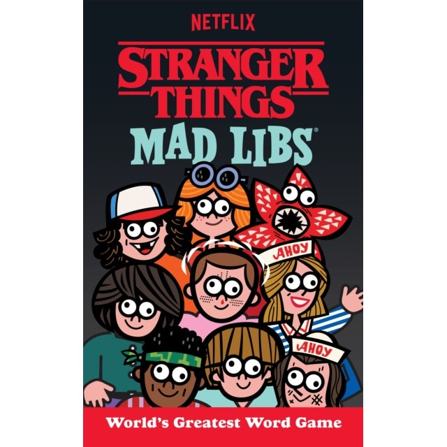 Stranger Things Mad Libs: World's Greatest Word Game de Gabriella ...
