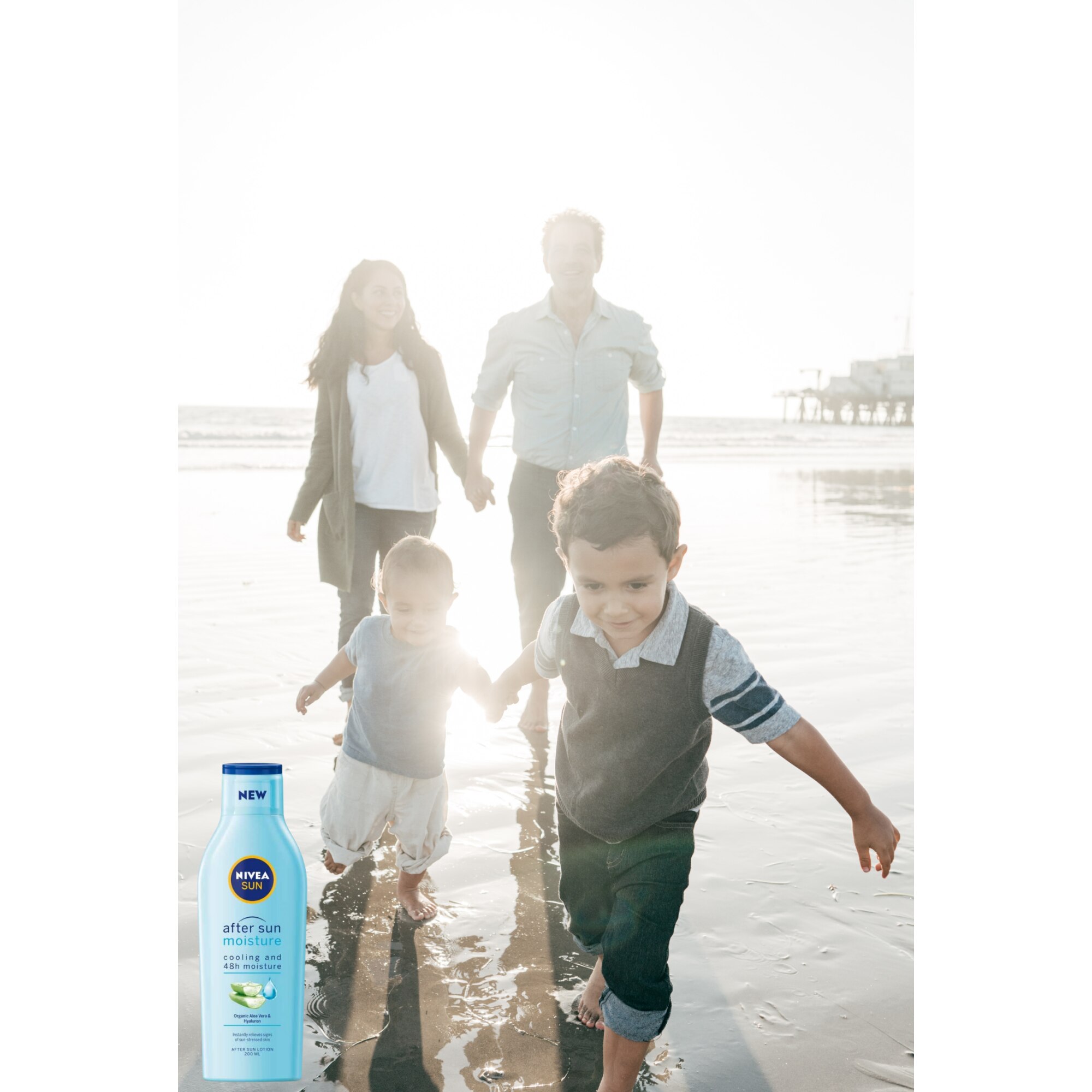 Lotiune Dupa Plaja Nivea Sun, 48h, Hidratanta, Revigoranta, 200 ml ...